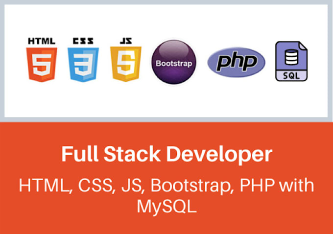 Do Websites With Html Css Javascript Bootstrap And Mysql By