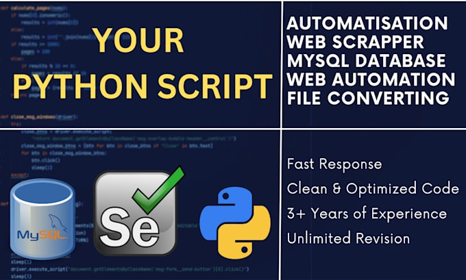 Program Your Python Script By Devfakelix Fiverr