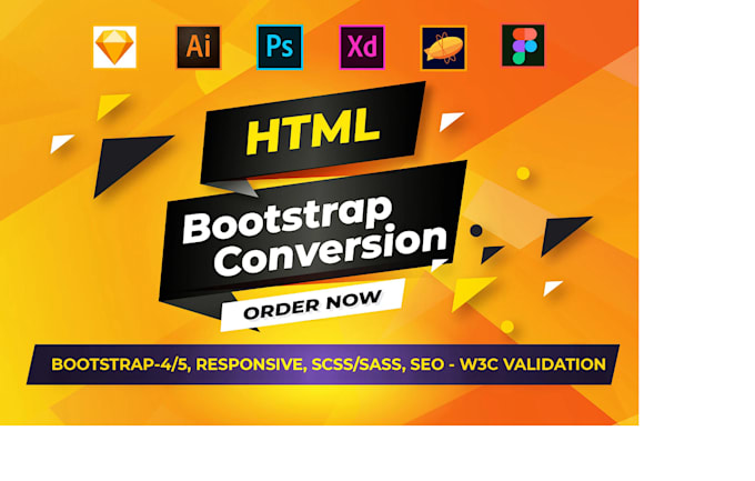 Convert Figma To Html Psd To Html Responsive Bootstrap 5 By Cucukovski