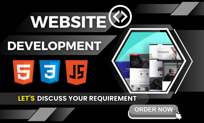 Make Website Frontend Backend With React Html Css Javascript Custom