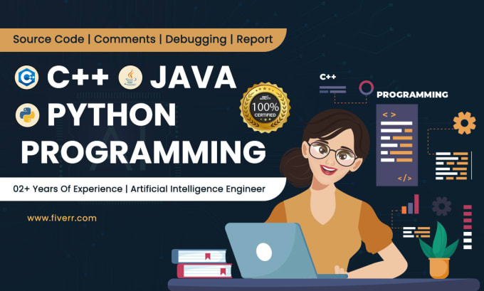 Do Your Cpp Java Python Programming Projects By Memoonamasood Fiverr