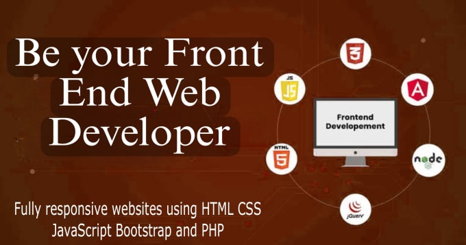 Develop Responsive Website Using Html Css Bootstrap Js And Php By