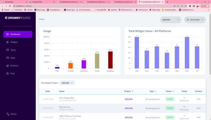 Develop Full Stack Scalable Web App Using Nodejs Reactjs Mongodb And