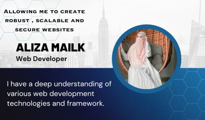 Be Your Frontend Web Developer By Alizy Malik56 Fiverr