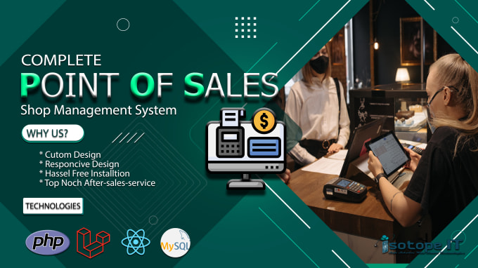 Provide A Complete Pos System With Laravel By Isotope It Fiverr