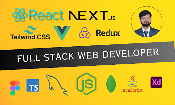 Be Your Full Stack Web Developer Reactjs Vuejs Nodejs By Badarrahim