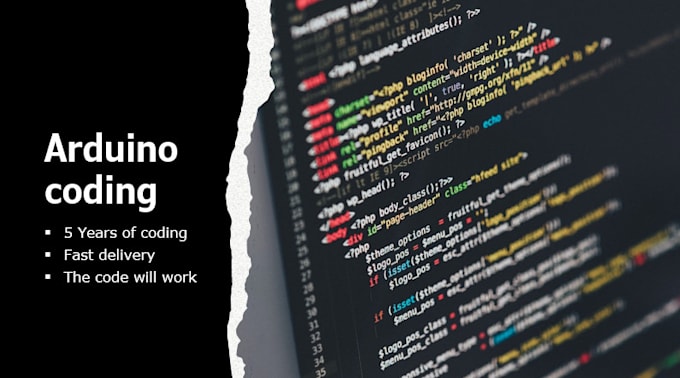 Programm You An Arduino Code By Technologo09 Fiverr