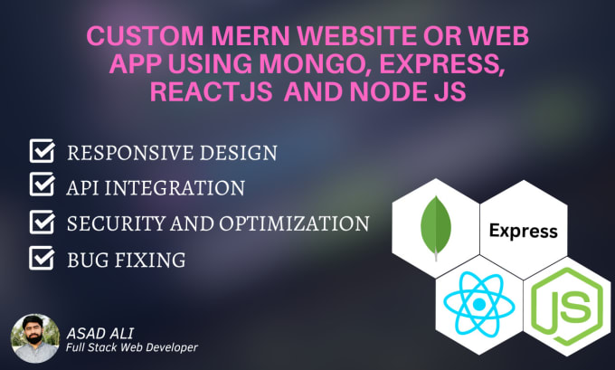 Create Custom Mern Website Or Web App Using Mongodb Express React