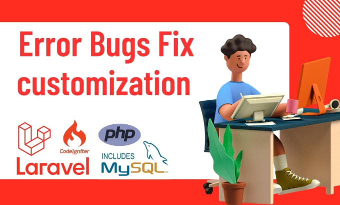 Fixing Website Error Bugs Issues Using Laravel Php Html Css Js By