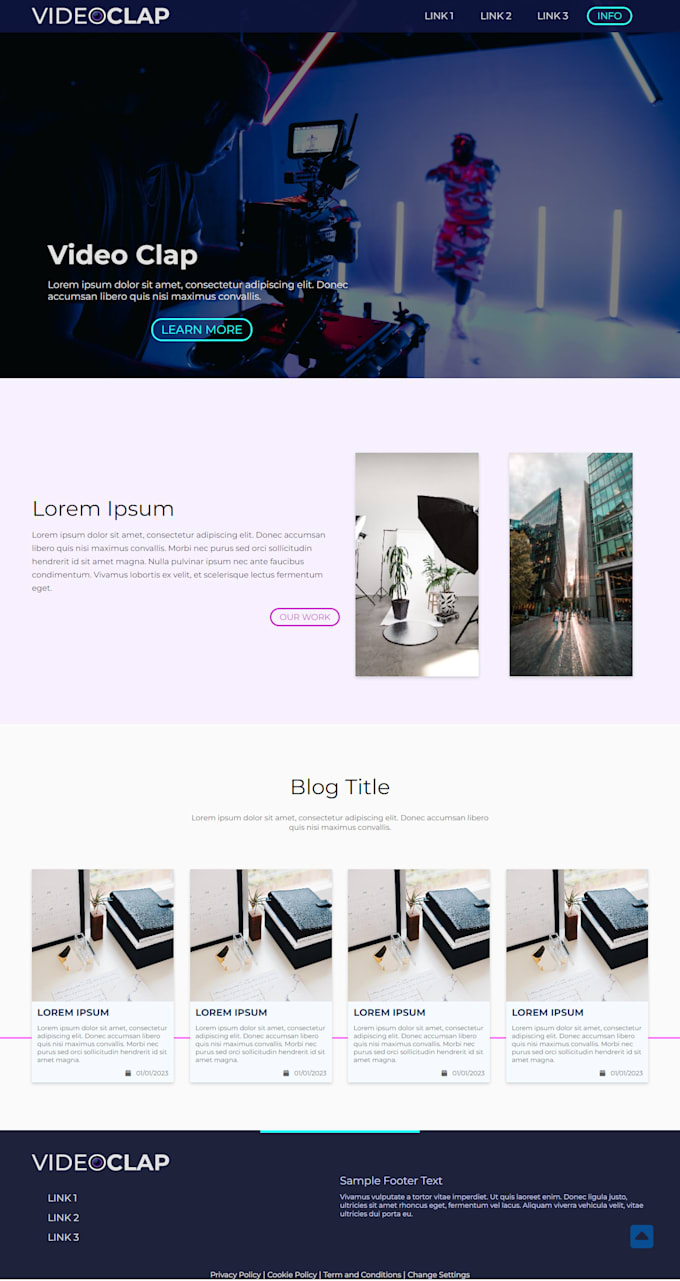 Design Websites In Xd Html Css And Wordpress Tempaltes By Xhuljan