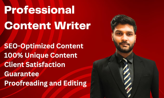 Be Your Seo Optimized Web Content And Blog Writer By Divyansh Mathur