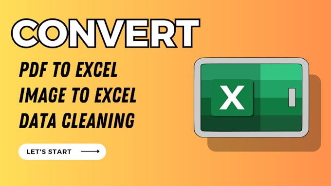 Do Pdf To Converter Excel Image To Excel Data Cleaning Typing