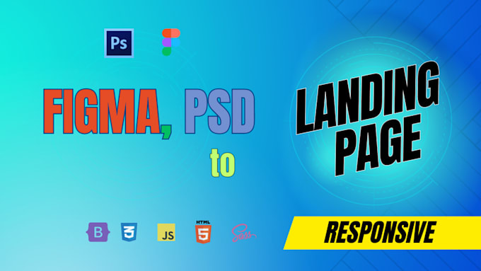 Convert Figma Psd To Html Css Javascript Landing Page By Leonel Carrizo