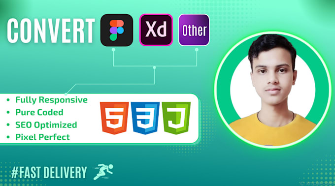 Convert Your Figma Psd Designs Into A Responsive Website Using Html