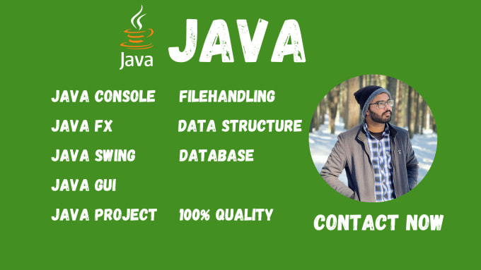 Help You In Java Console Gui Swing Javafx Database Tasks And Projects