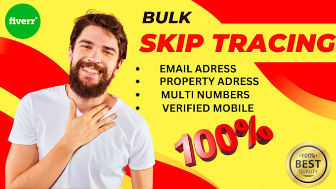 Do Accurate Skip Tracing For Real Estate Skip Tracing And Bulk Skip