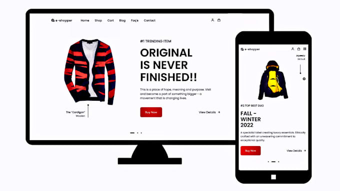 Build An Ecommerce Website For You Using Mern Stack By Sahil Developr