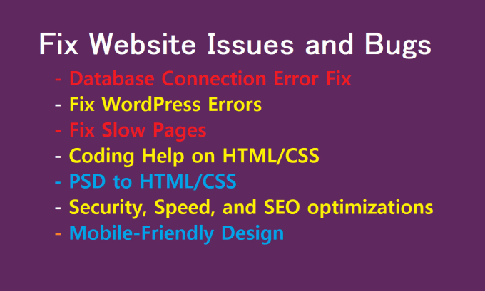 Fix Html Css Javascript Ajax Jquery Php Issues Of Website By