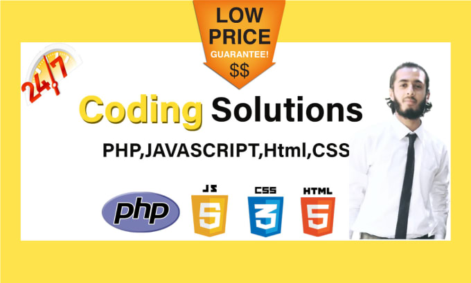 Write Codes And Rectify Bugs Php Html Css And Javascript By Waqar