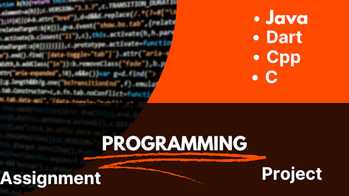 Do Your Coding Assignments In Java Cpp C And Dart By Obaiddeveloper