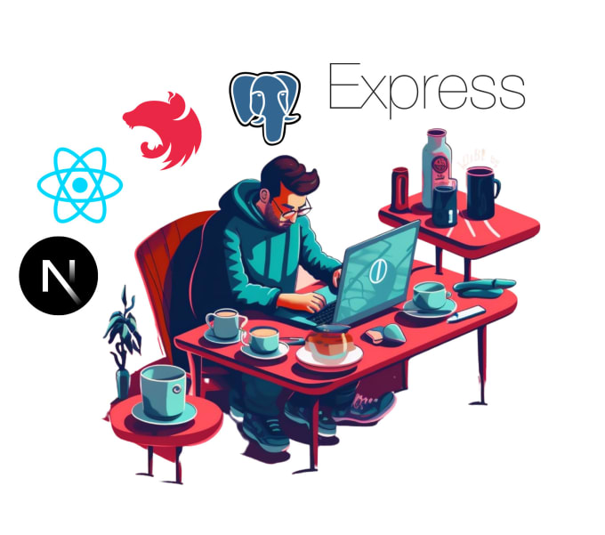 Develop Web Apps With Reactjs Nextjs Nestjs Expressjs And Postgresql