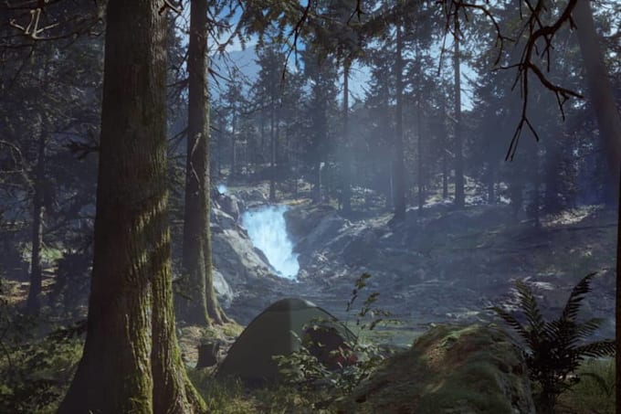Make 3d Game Environment Using Blender Unreal Engine For Level Design