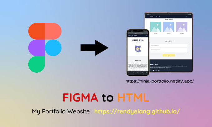 Convert Figma To Html Using Framework Vue Js And Tailwind Css By