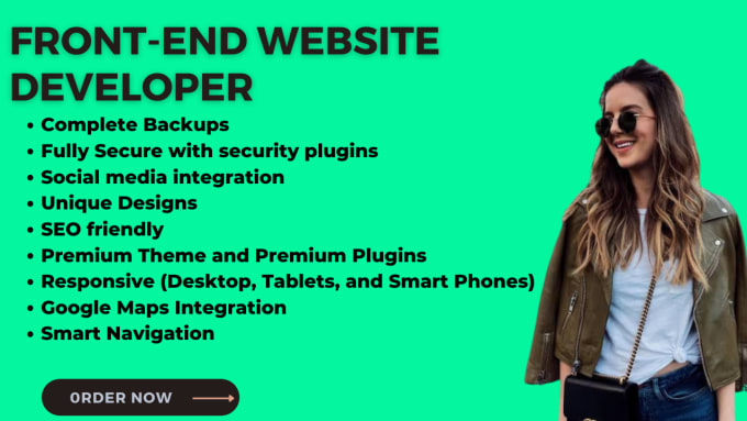 Be Your Frontend Web Developer Using Html Css Bootstrap React Js And
