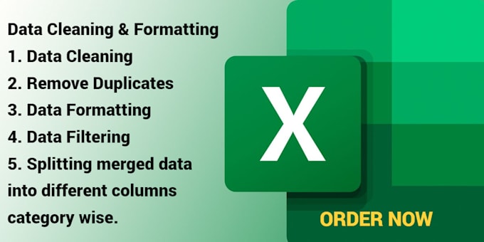 Do Excel Data Cleaning And Formatting By Dhruvpa46 Fiverr