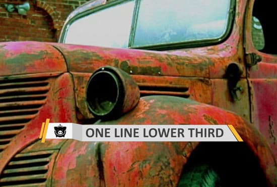 Make You An Angular Ribbon Lower Third By Newcitysam Fiverr