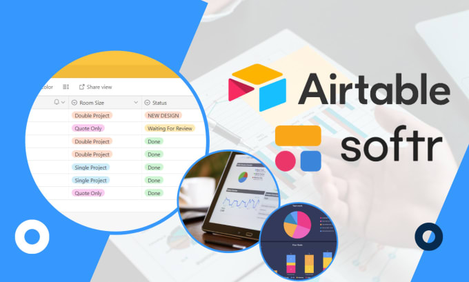 Design Airtable Softr App Airtable Automation Dashboard Database