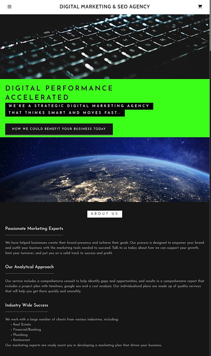 Create Expert Level Professional Looking Website By Johnmichael663 Fiverr