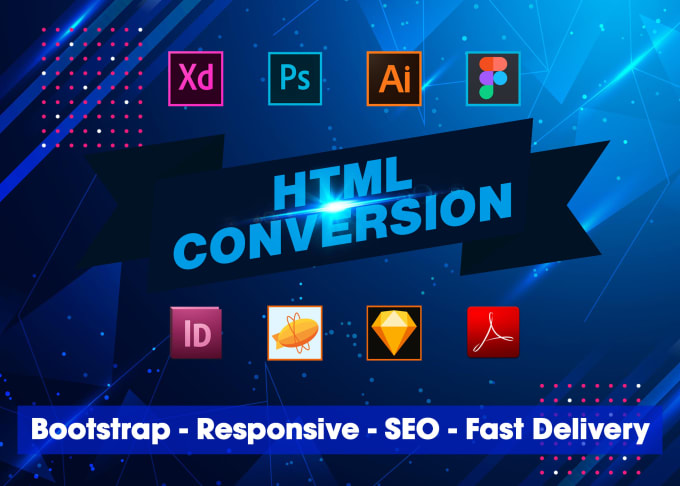 Convert Figma To Html Psd To Html Xd Sketch To Html Responsive