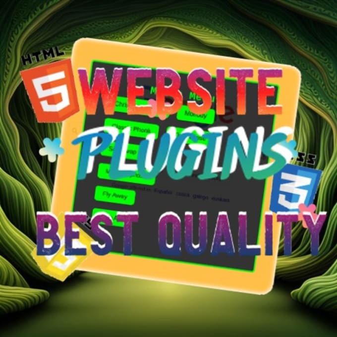 Code You A Javascript Html And Css Plugin For Any Use And Any Website