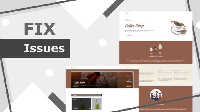 Fix Html Css Javascript Jquery Scss Bootstrap Php And Other