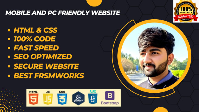 Craft Dynamic Front End Sites With Html Css Js For Optimal User