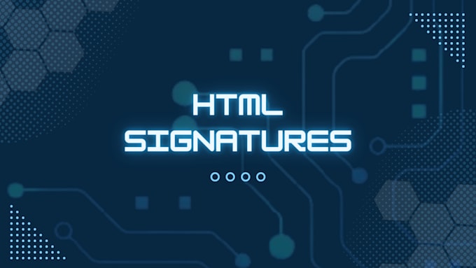 Make Clickable Html Signatures For Gmail Outlook Etc By Aljpink Fiverr