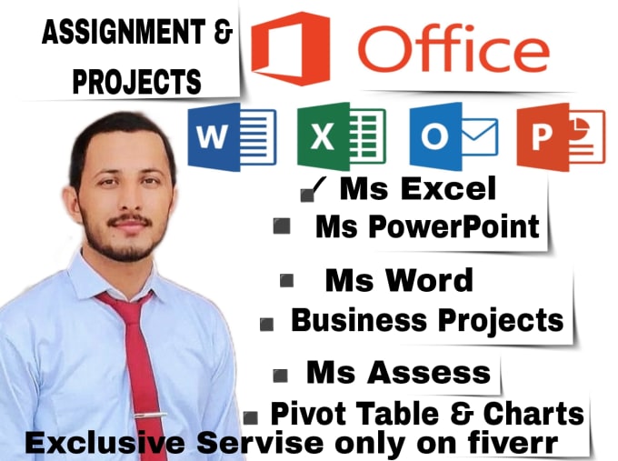 Do Urgent Ms Excel Ms Word Assignments Projects And Powerpoint