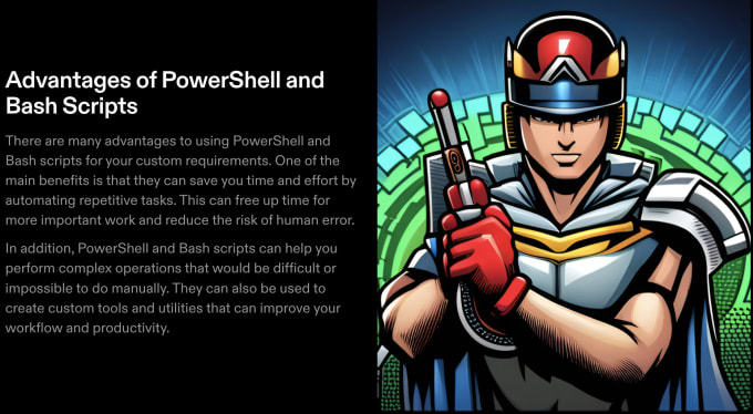 Create Powershell Bash And Python Scripting For Your Custom