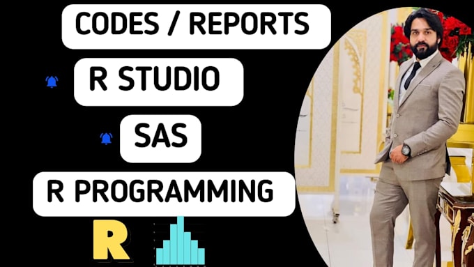 Do Anything Code In R Programming Rstudio And Sas By Heart Broken