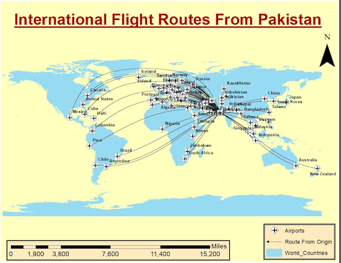Create Flow Maps Of National And International Routes By Raaziazafar
