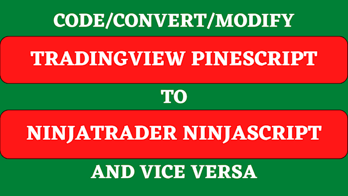 Code Tradingview Pinescript And Ninjatrader Ninjascript By Felix Laura
