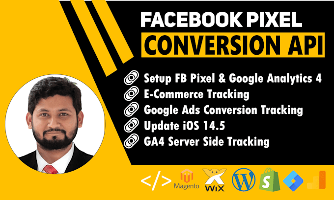 Setup Or Fix Facebook Pixel Conversion Api Ga4 Ecommerce Tracking Via