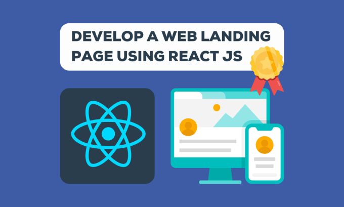 Develop A Website Landing Page Using React Js By Hadydarl Fiverr