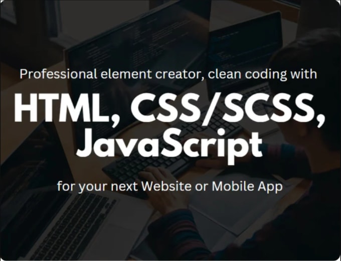 Be Your Front End Web Developer Using Html Css Bootstrap React Js And