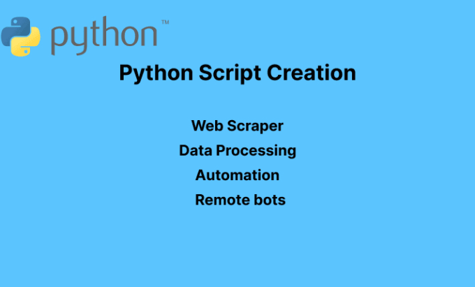 Write A Python Script For Any Need By Nathan1258 Fiverr