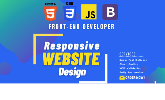 Create Responsive Websites In Html Css Javascript React Nodejs Nextjs