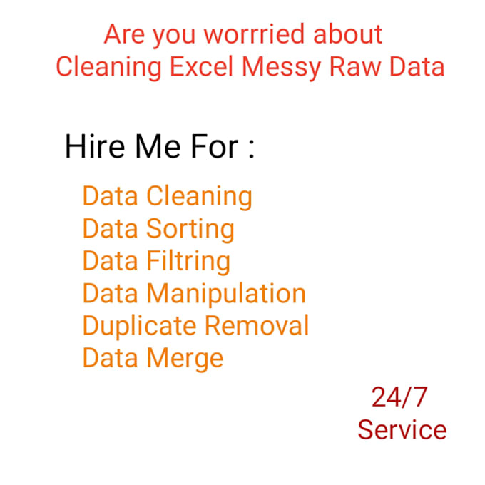 Do Fastest Data Entry Excel Data Formatting And Cleaning By