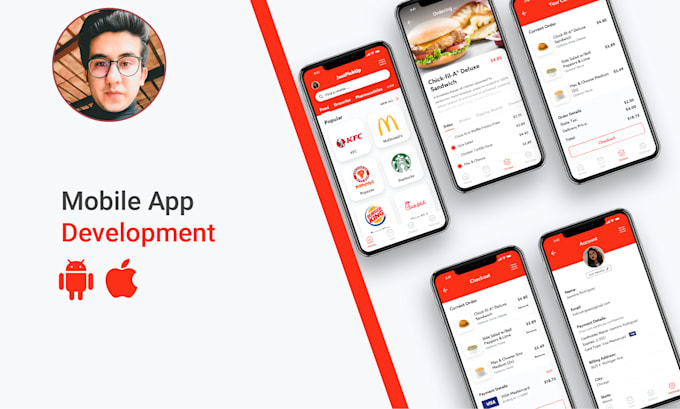 Do Custom Mobile App Development Using Flutter By Manzarnazarabro Fiverr