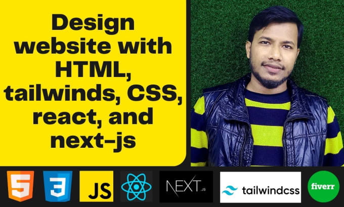 Design Website With React Next Js And Javascript By Dksifatofficial